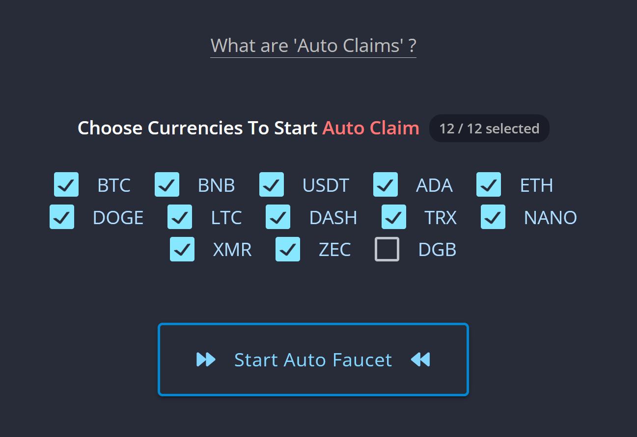 Fire Faucet - простий заробіток без вкладень 12 криптовалют кожні пів ...